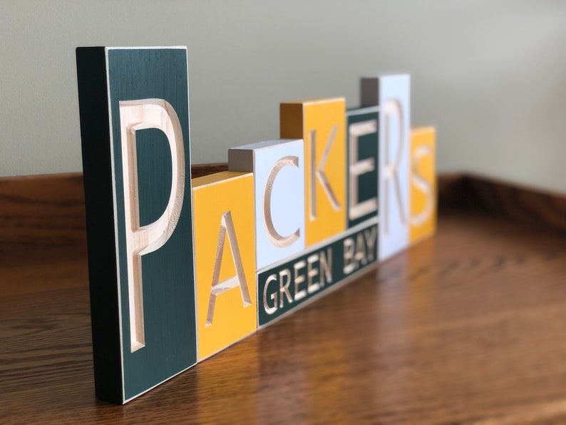 Green Bay Packers Wooden Sign for Wall or Table Top - Etsy