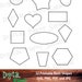 12 Printable Basic Shapes Downloadable Svg, Png, Pdf, Jpg Downloadable ...