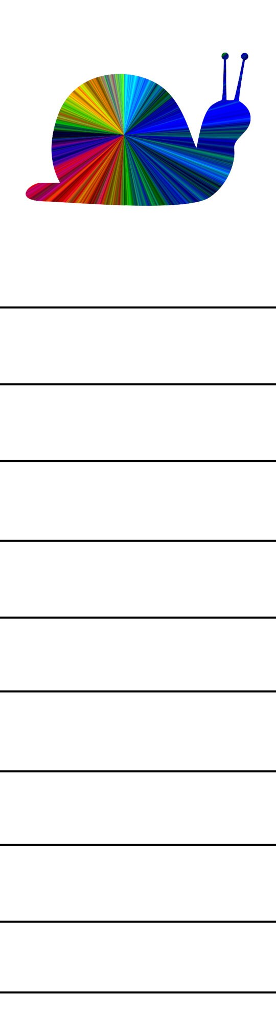 5 Printable Animal Motif Bookmarkers Lined for Note Taking Instant ...