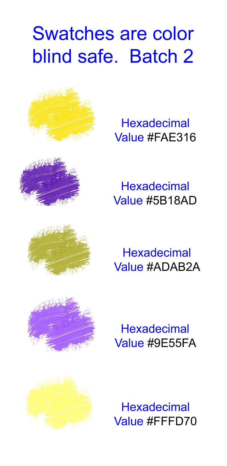Paint Swatches Color Blind Safe Colors Svg, Png, Pdf, Jpg Files ...