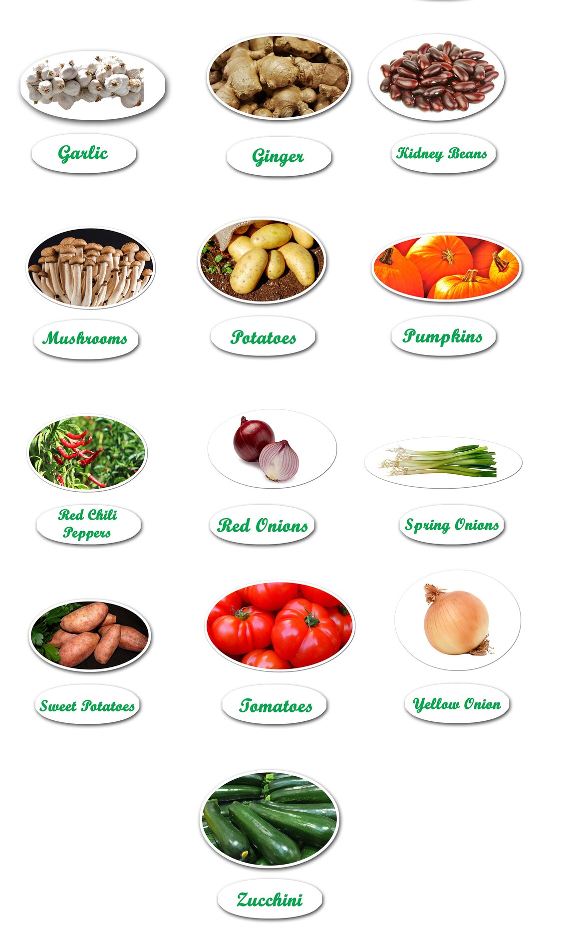 25 Printable Vegetable Stickers and Labels Veggie Stickers Planner ...