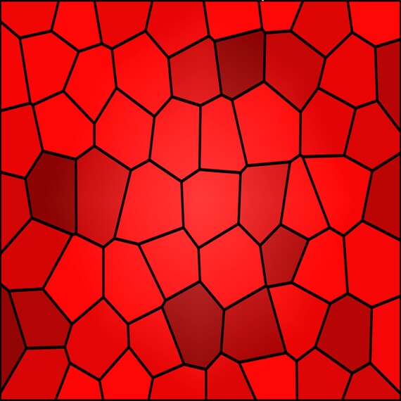 Stained Glass Digital Paper Red Mosaic Design Printable - Etsy