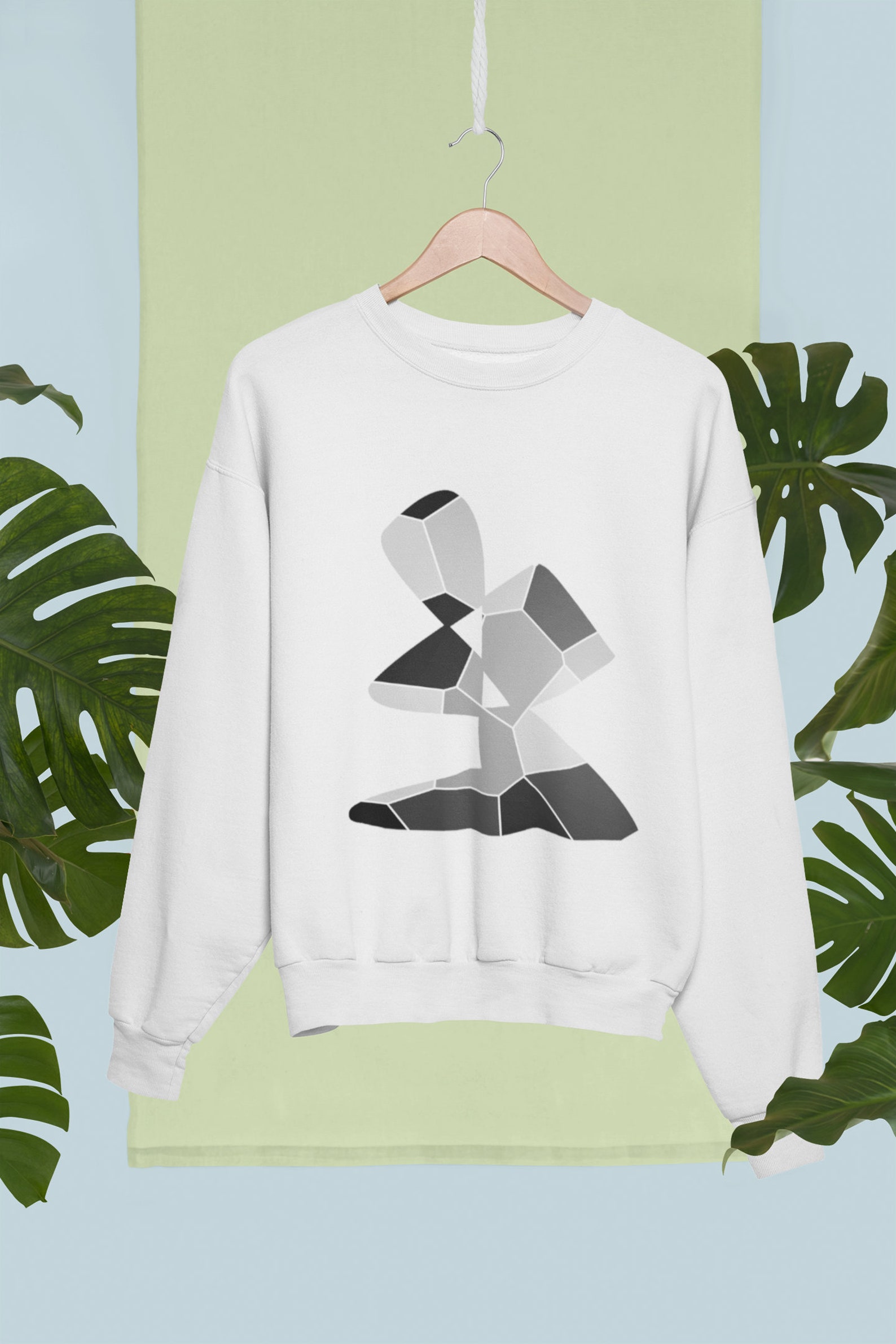 Printable Black and Gray Tones Scalable Abstract Wall Art Poster ...