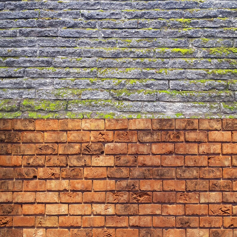 Bundle of 15 Brick Digital Papers 12x 12 300 Dpi JPG Digital Brick ...