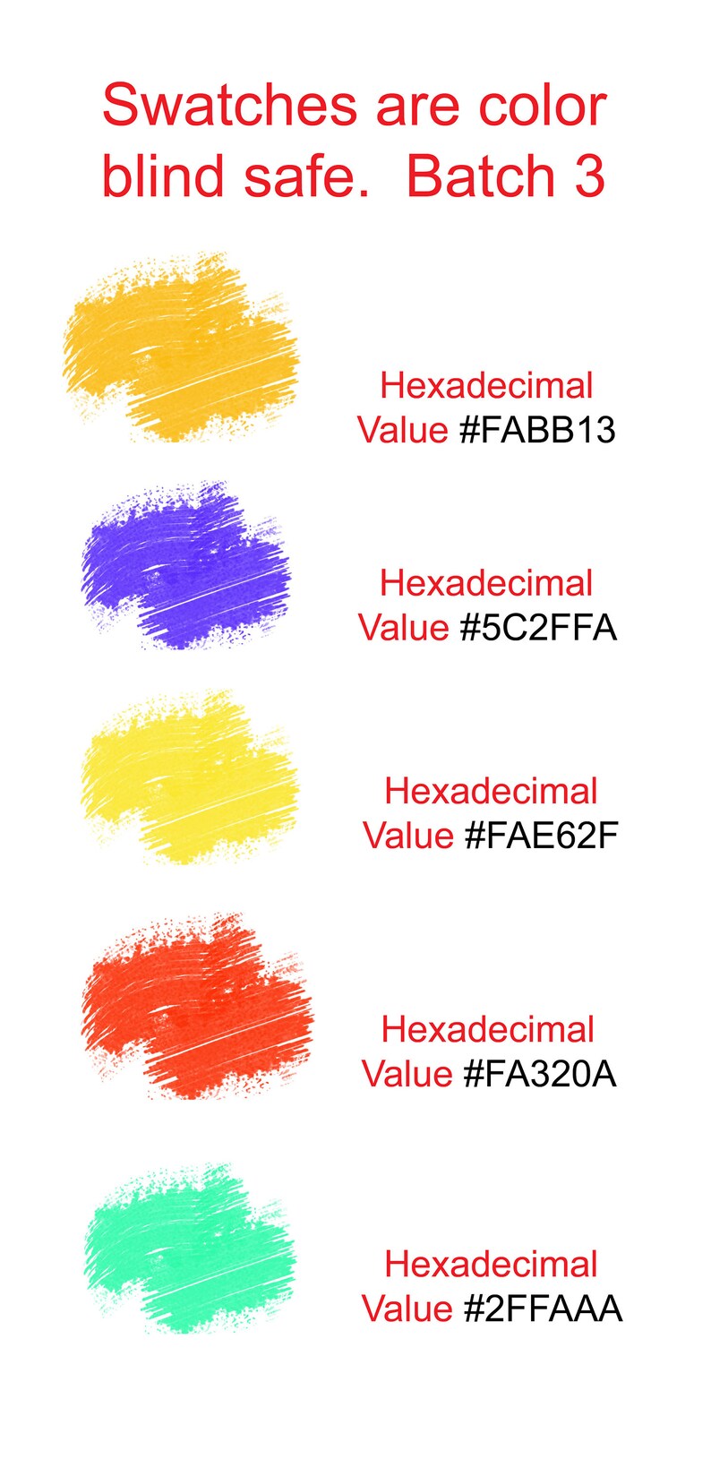 Paint Swatches Color Blind Safe Colors Svg, Png, Pdf, Jpg Files ...