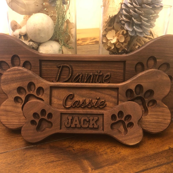 Dog House Name Plate - Etsy