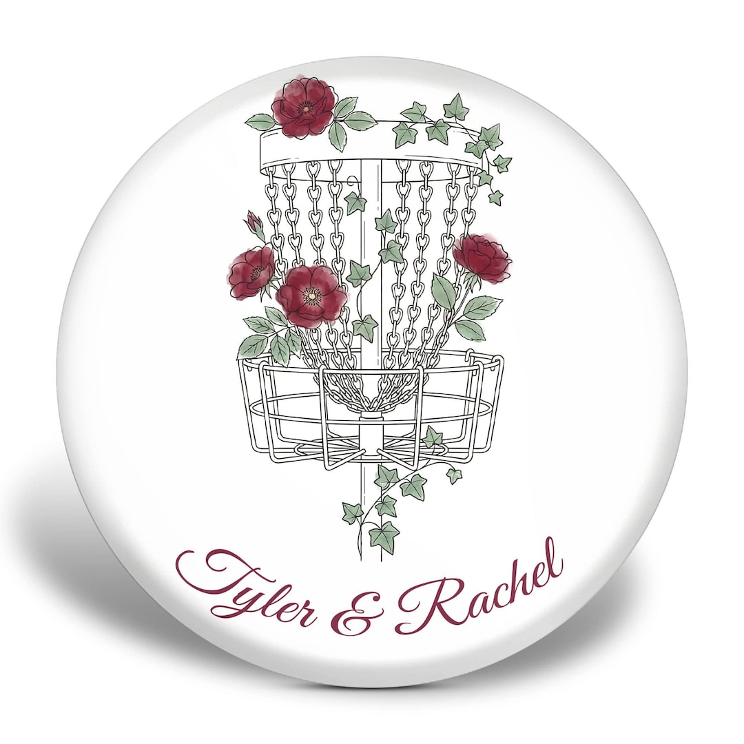 Custom Disc Golf Disc Valentine's Day Gift | Personalized Anniversary ...
