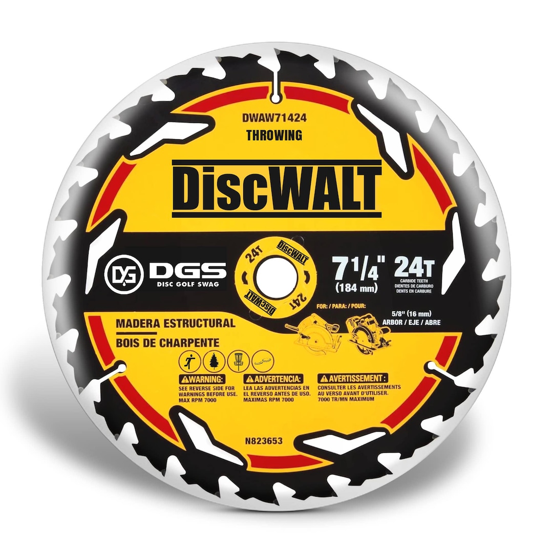 Disc Saw Golf Disc | Collectible Gift | Functional Print | PDGA Legal ...