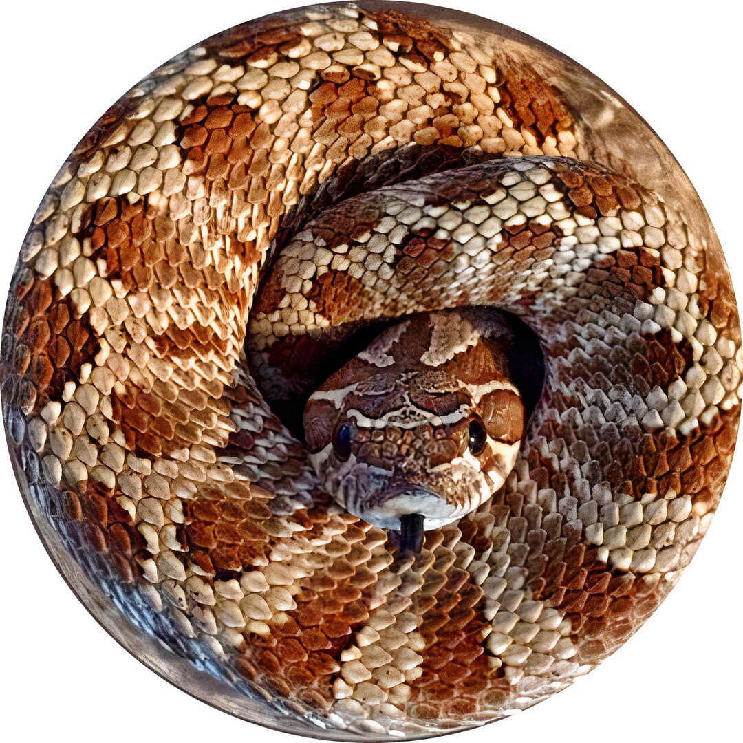 Custom Snake Illusion Disc, Funny Disc Golf Gift, Frisbee Art ...