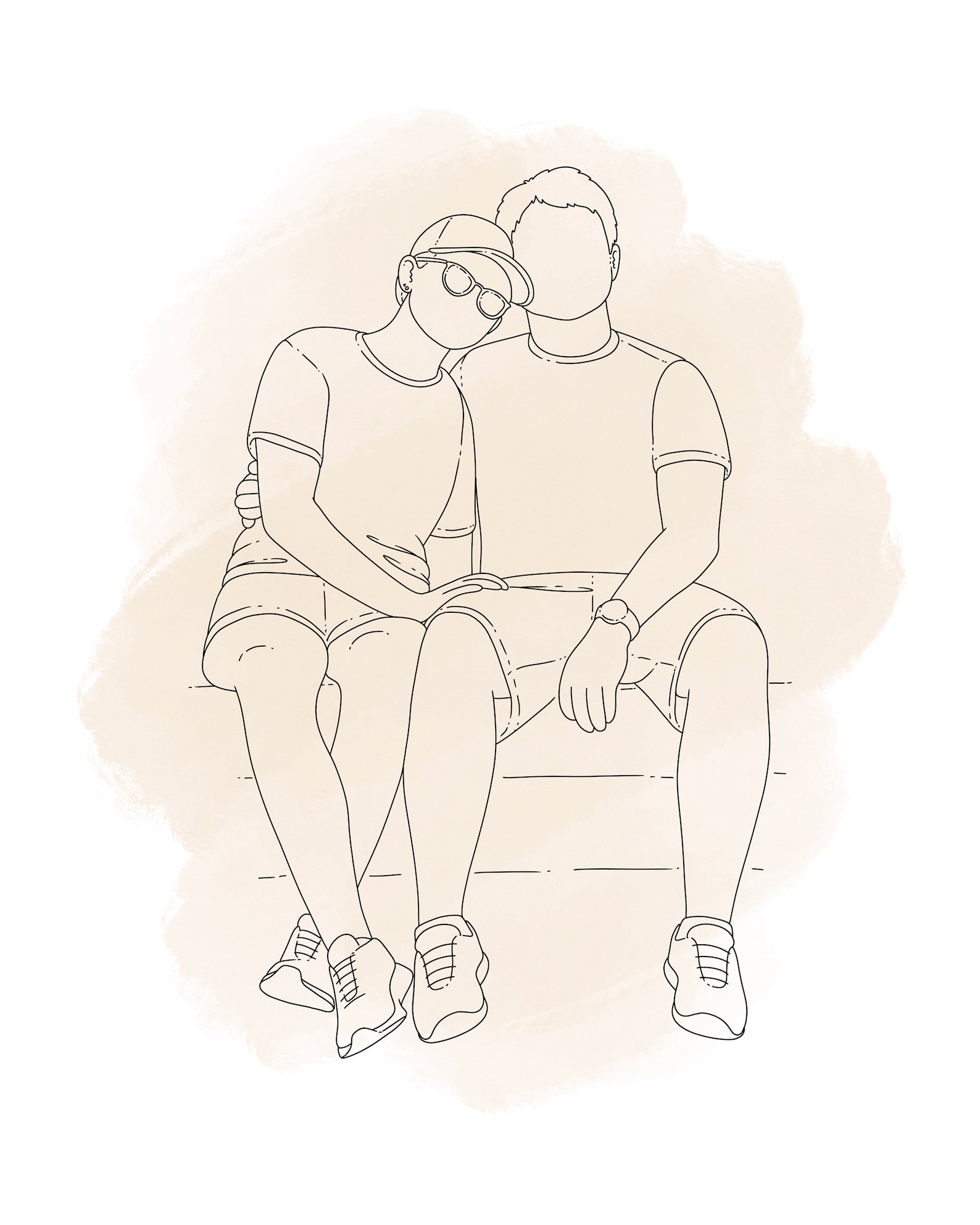 Custom Disc Golf Line Drawing Disc, Turn Your Picture Into Custom Disc ...