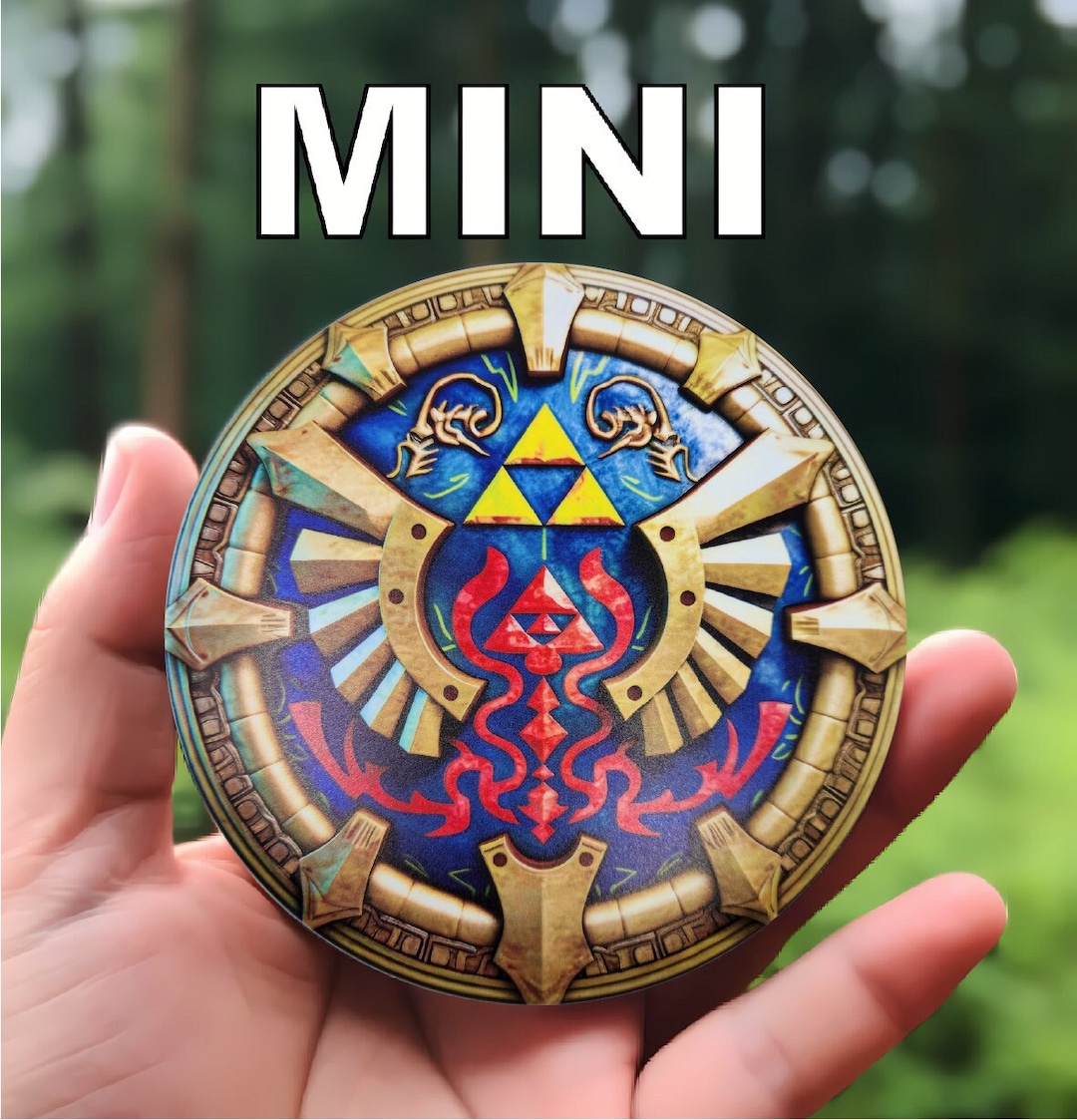 Link Shield Design Disc Golf Mini Marker, PDGA Legal, Full Color, Fade ...