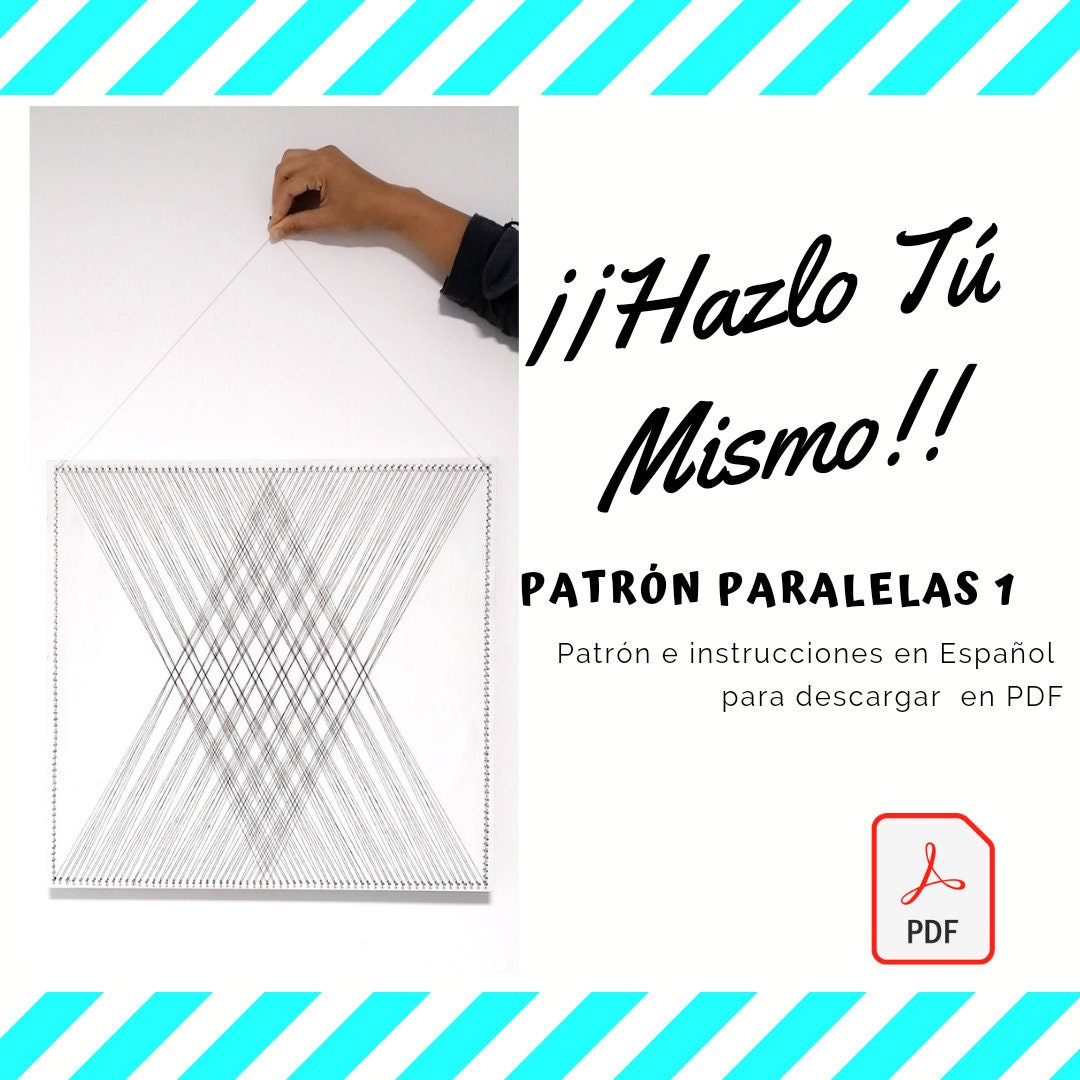 Parallel Pattern 1 Stringart Hilorama or Tensioned Thread Instructions ...