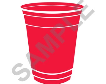 Red Solo Cup Svg | Etsy
