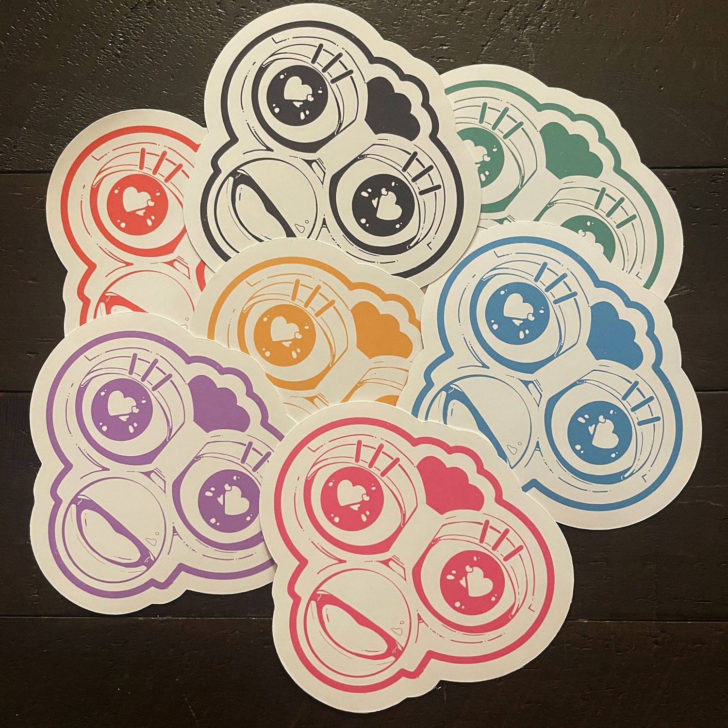 Furby Face Sticker - Etsy