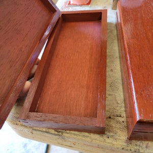 Dexter Blood Slide Box Mahogany - Etsy