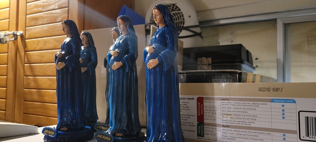 Pregnant Mother Mary Etsy