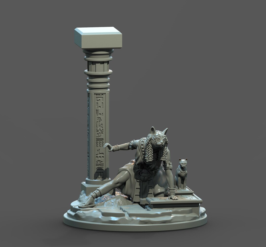 Bastet God of Home Egyptian Mythology God Dnd Pathfinder - Etsy