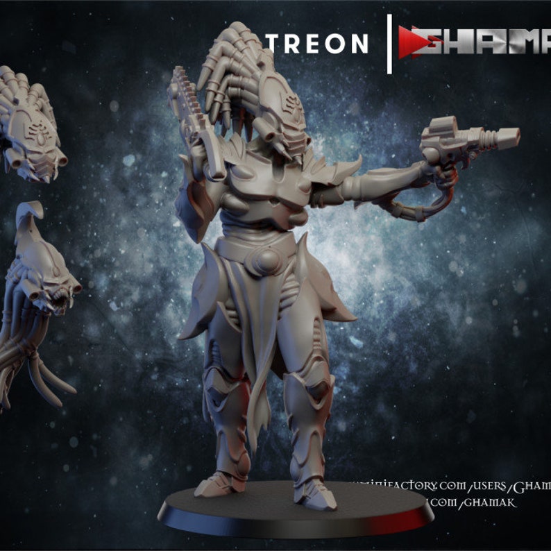Dark Space Elf Commander | Dnd | Pathfinder | Sigmar | Ghamak | Fantasy ...