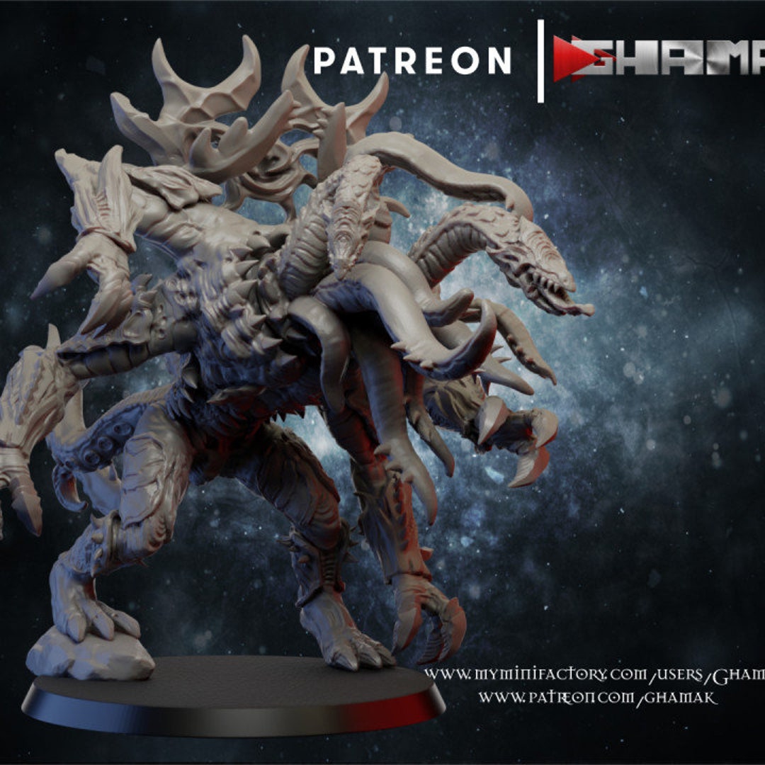 Demonic Devourer Dnd Pathfinder Sigmar Ghamak - Etsy