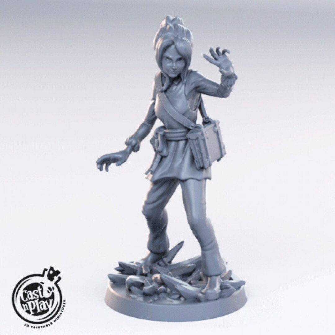 Young Explorer Dnd Pathfinder Sigmar Castnplay 28mm and 32mm Tabletop ...