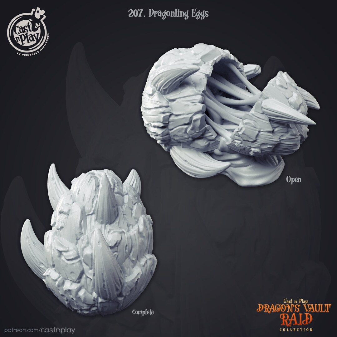 Dragon Egg Scenery Perfect for Dnd, Pathfinder 5E, 9th Age and Other ...