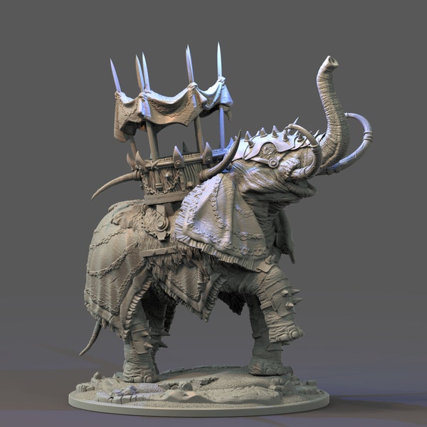 War Elephant - Etsy
