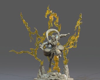 God of Lightning - Etsy