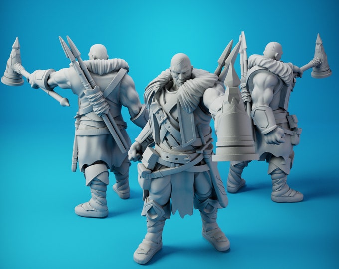 Titarian Barbarian Privateer Ogre Pirate Muscle Skies of Sordane ...