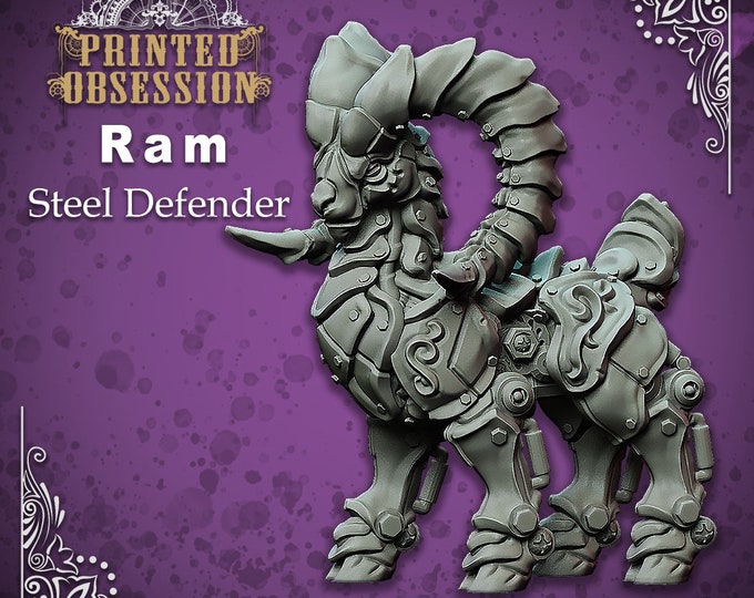 FAST SHIPPING | Steel Ram Defender Mechanimal Artificer Construct ...