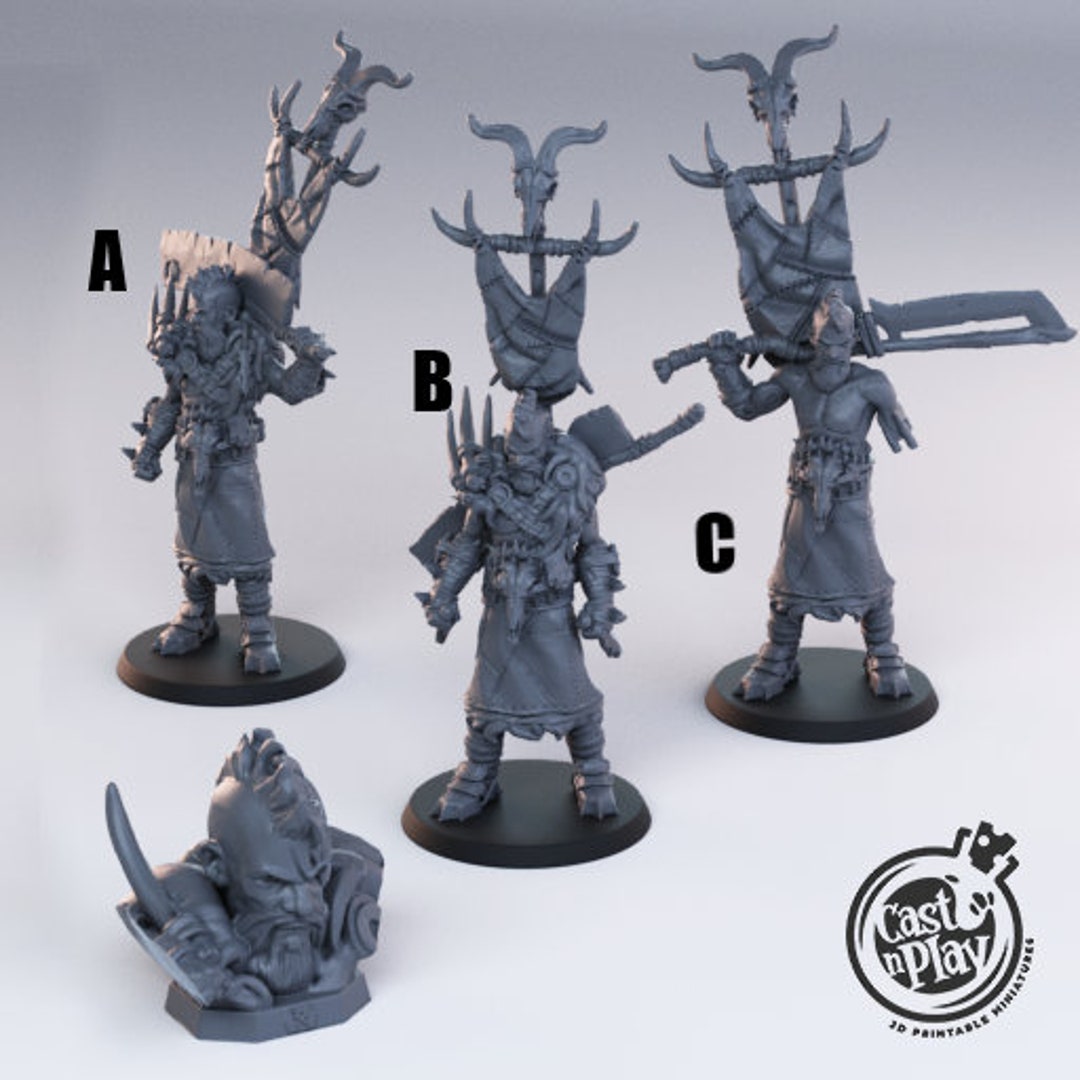 Bandit Captain CastnPlay DnD Pathfinder Gloomhaven Frosthaven 9th Age ...