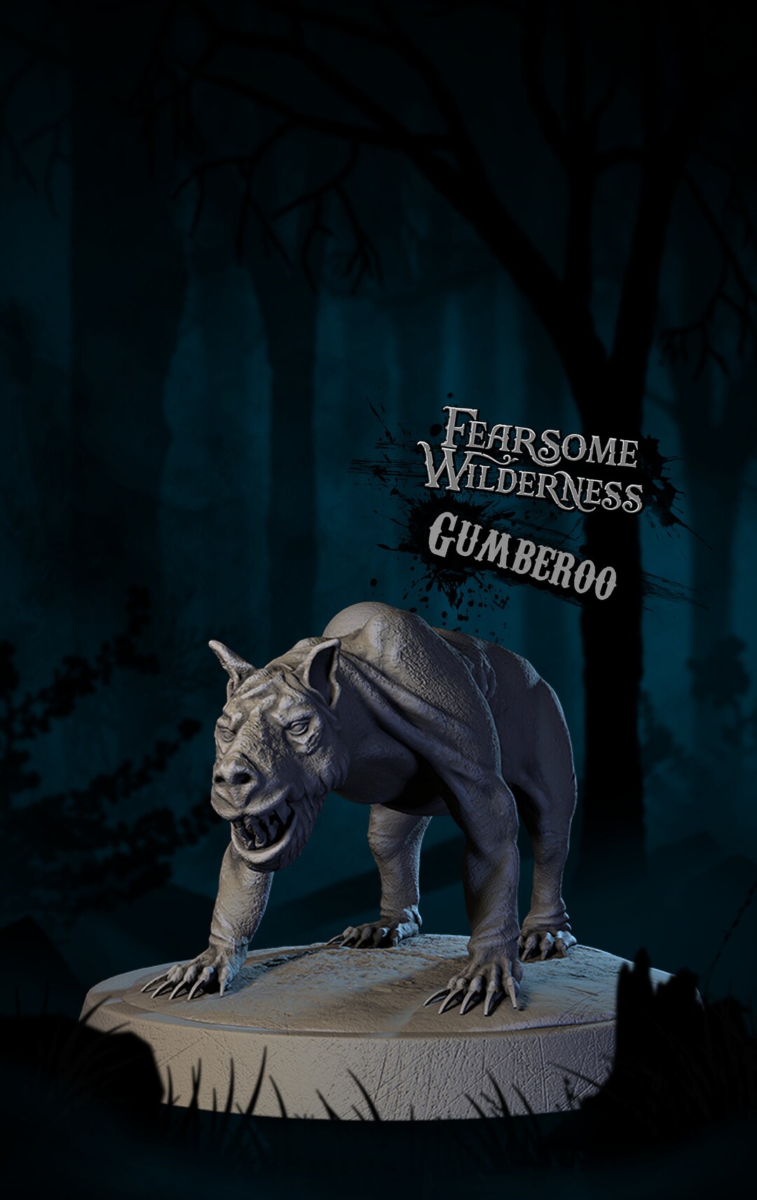 Fearsome Wilderness Critters Gumberoo Miniature | Tabletop Minis ...