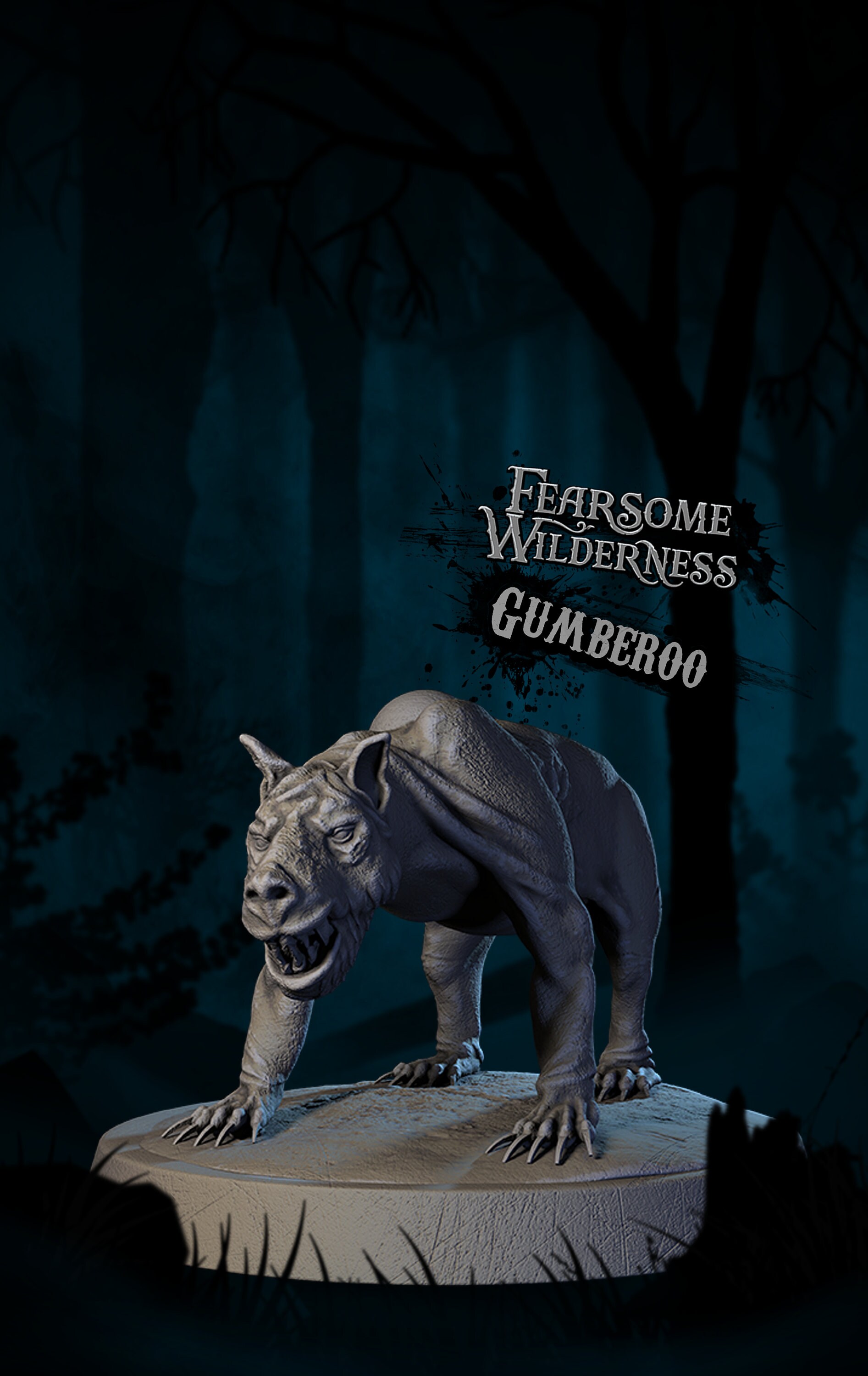 Fearsome Wilderness Critters Gumberoo Miniature | Tabletop Minis ...