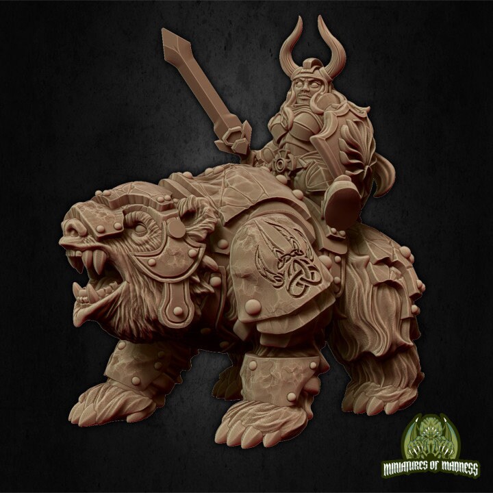 Dwarf Warbears Riders Dnd Pathfinder Tabletop Gaming Hold My Dwarf ...
