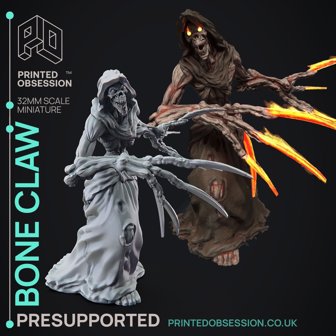 Bone Claw | Printed Obsession | Dnd | Pathfinder | Steampunk RPG ...