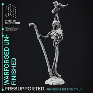 FAST SHIPPING Battle Damaged Warforged Construct Dnd Pathfinder Printed ...