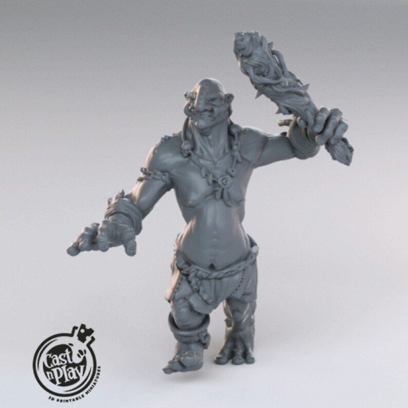 Dungeon Troll and Ogre Miniature Dnd Pathfinder - Etsy