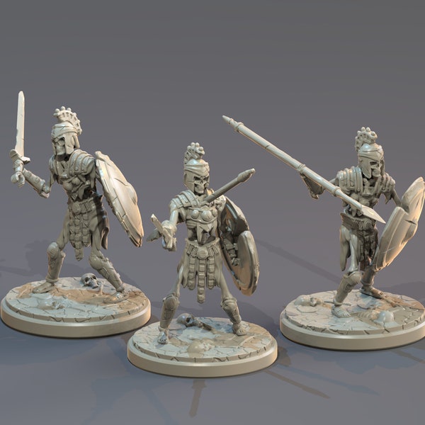 Dnd Skeleton Miniatures - Etsy