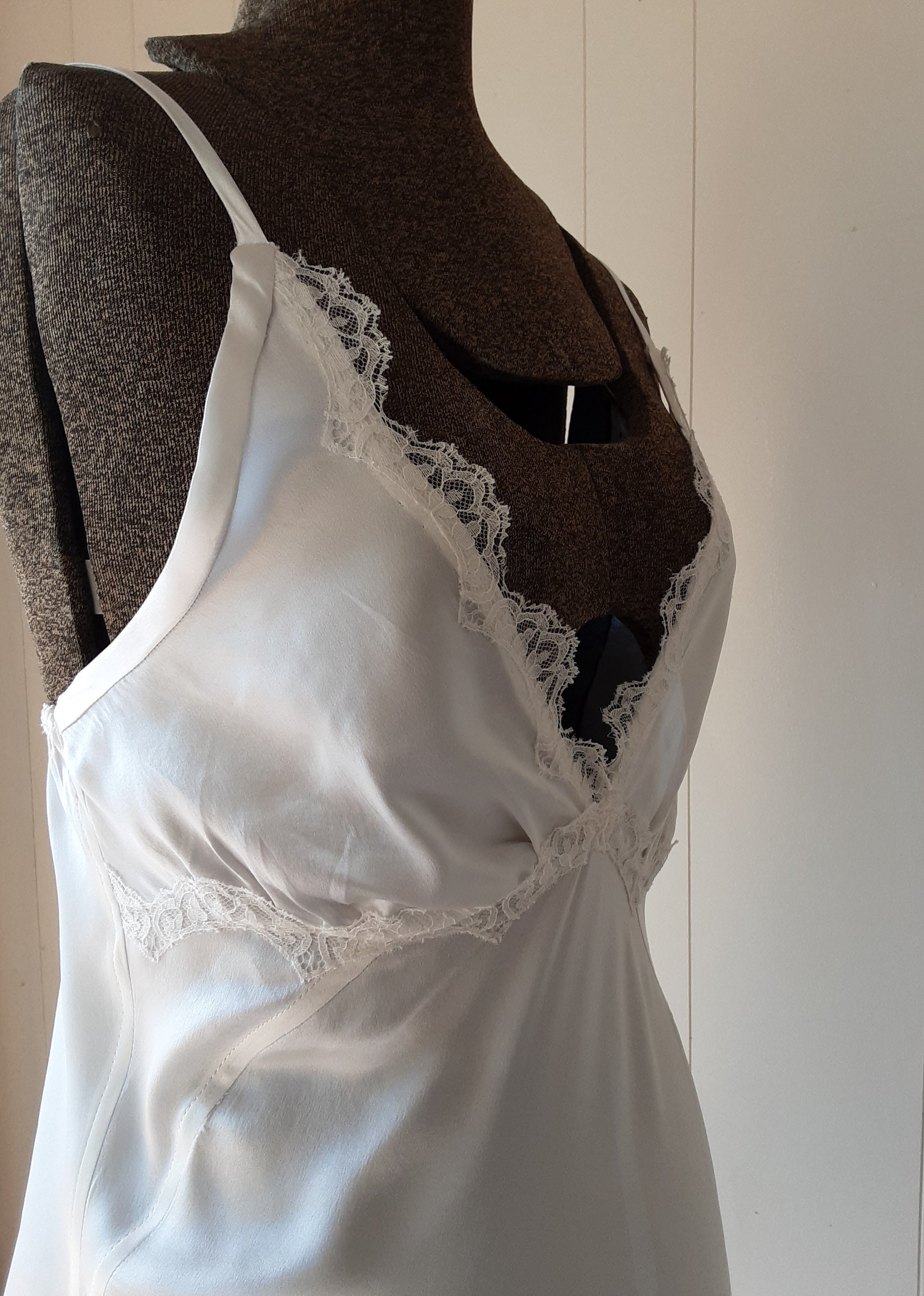 Silk Wedding Trousseau Negligee and Robe Mulberry Silk Wedding Birthday ...