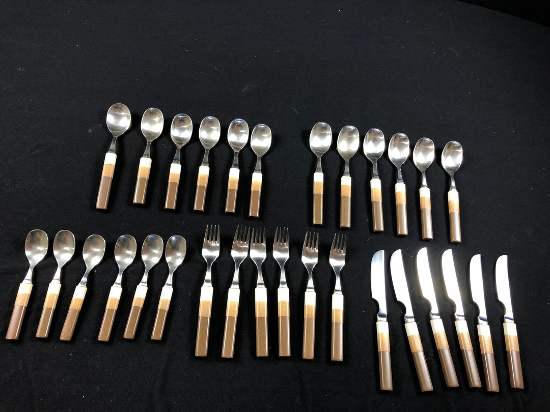Vintage Denby Touchstone Agate Cutlery - Etsy UK
