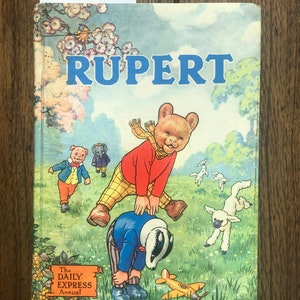 Vintage Collectable Rupert Bear Annuals From the 1940’s, 1950’s and ...
