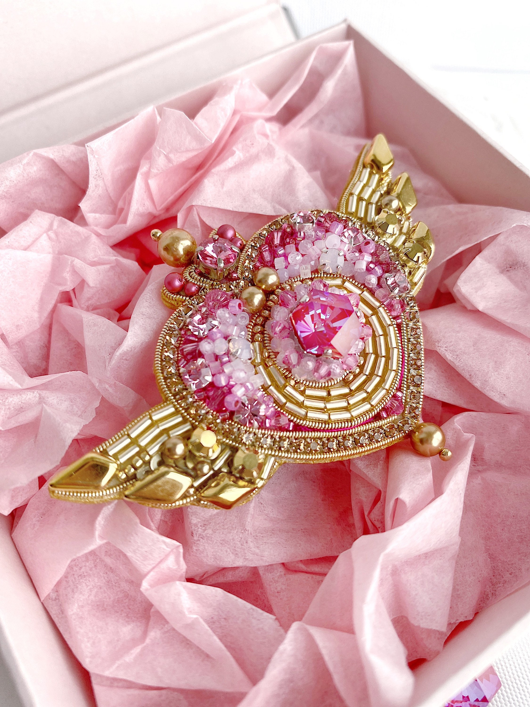 Sailor Moon Brooch Pin Crisis Moon Compact Anime Jewelry Etsy