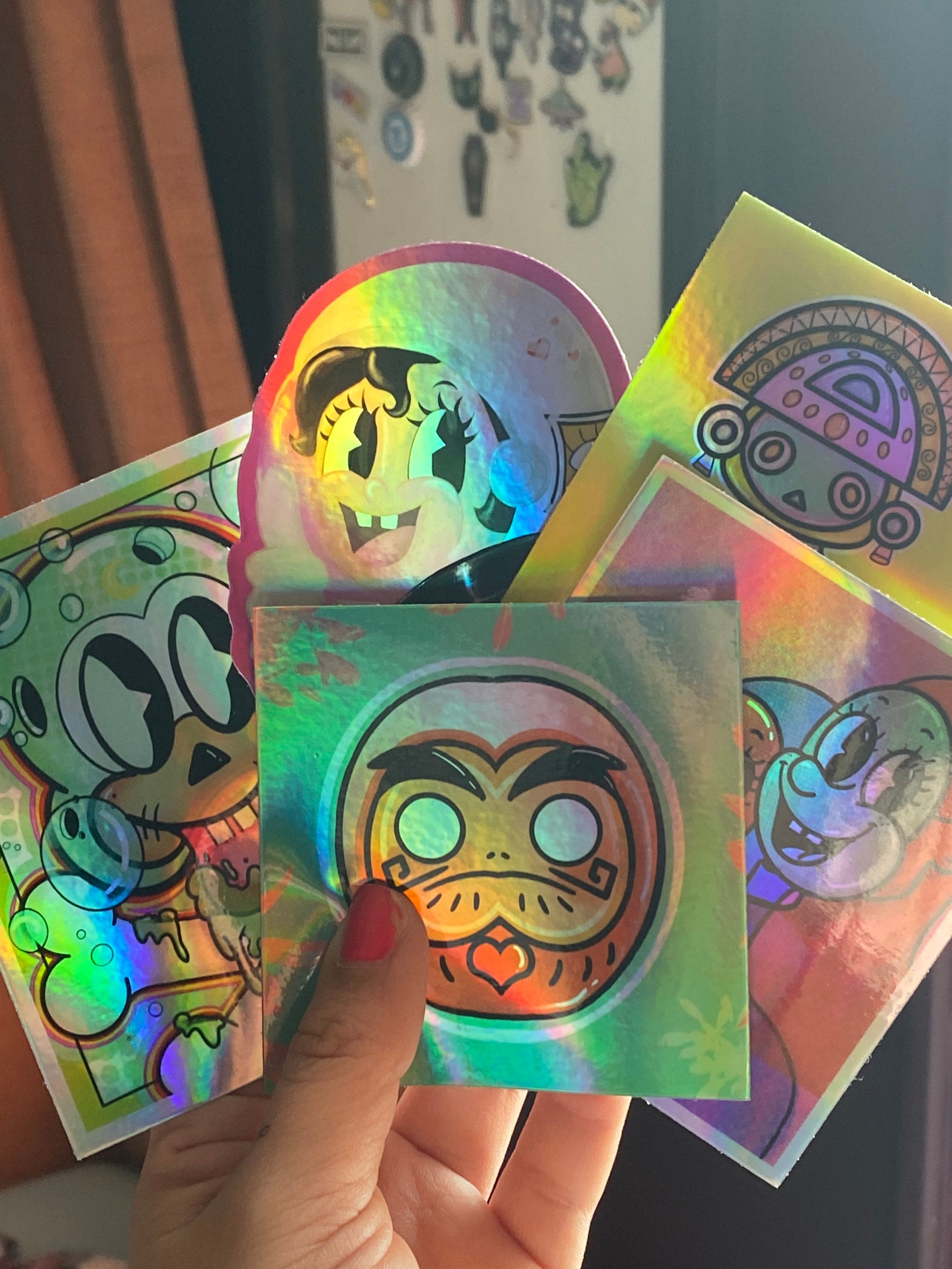 Holographic Stickers Bundle Etsy