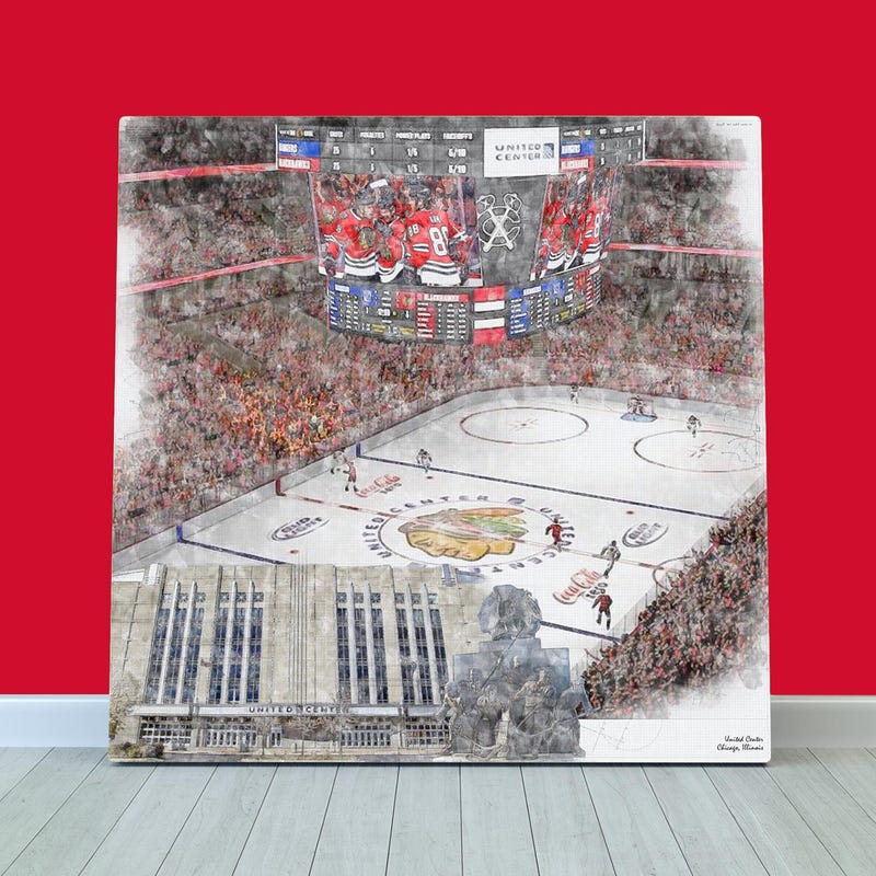 Blackhawks Art - Etsy