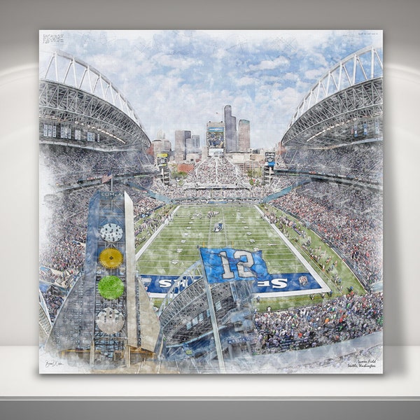 Seahawks Wall Art - Etsy