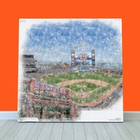 Oracle Park Sunset Wall Art San Francisco Giants Game Photo Print ...