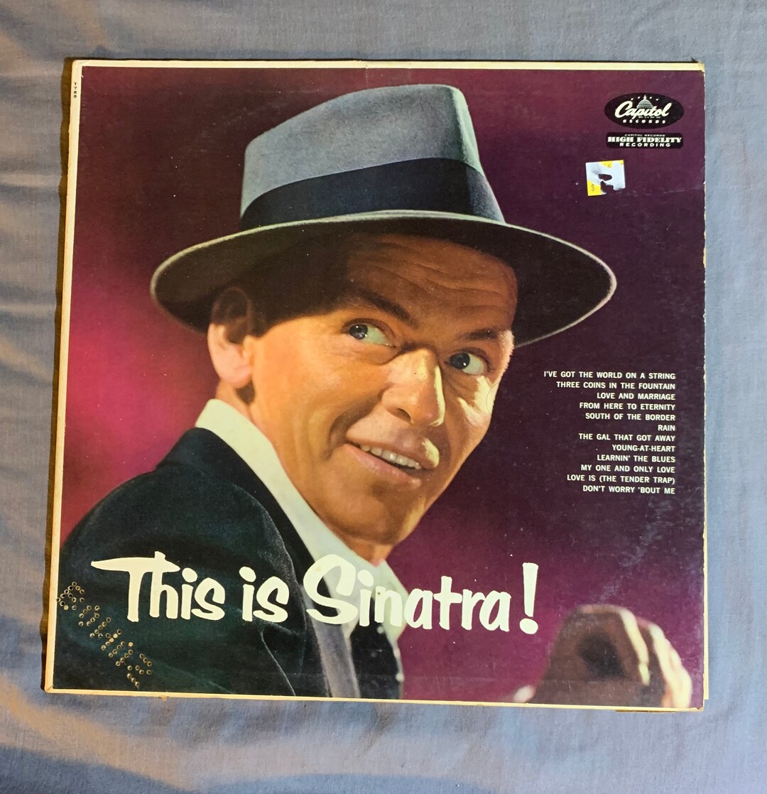 Frank Sinatra This is Sinatra 1956 - Etsy