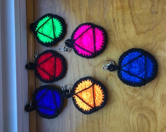 Aa Symbol Keychain - Etsy