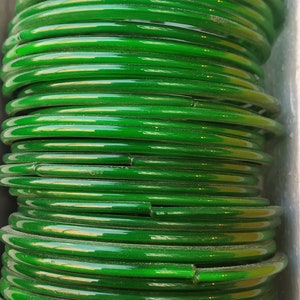 12 Pieces Indian Bollywood Costume Wedding Style Plain Glass Bangles ...