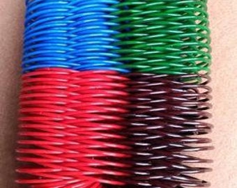 108 Bangles Multi Color Glass Bangles 12 Pieces Each Color of 9 Color ...