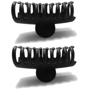 No Slip Tight Grip Hair Claw Clip XL Jumbo Big Black Butterfly - Etsy